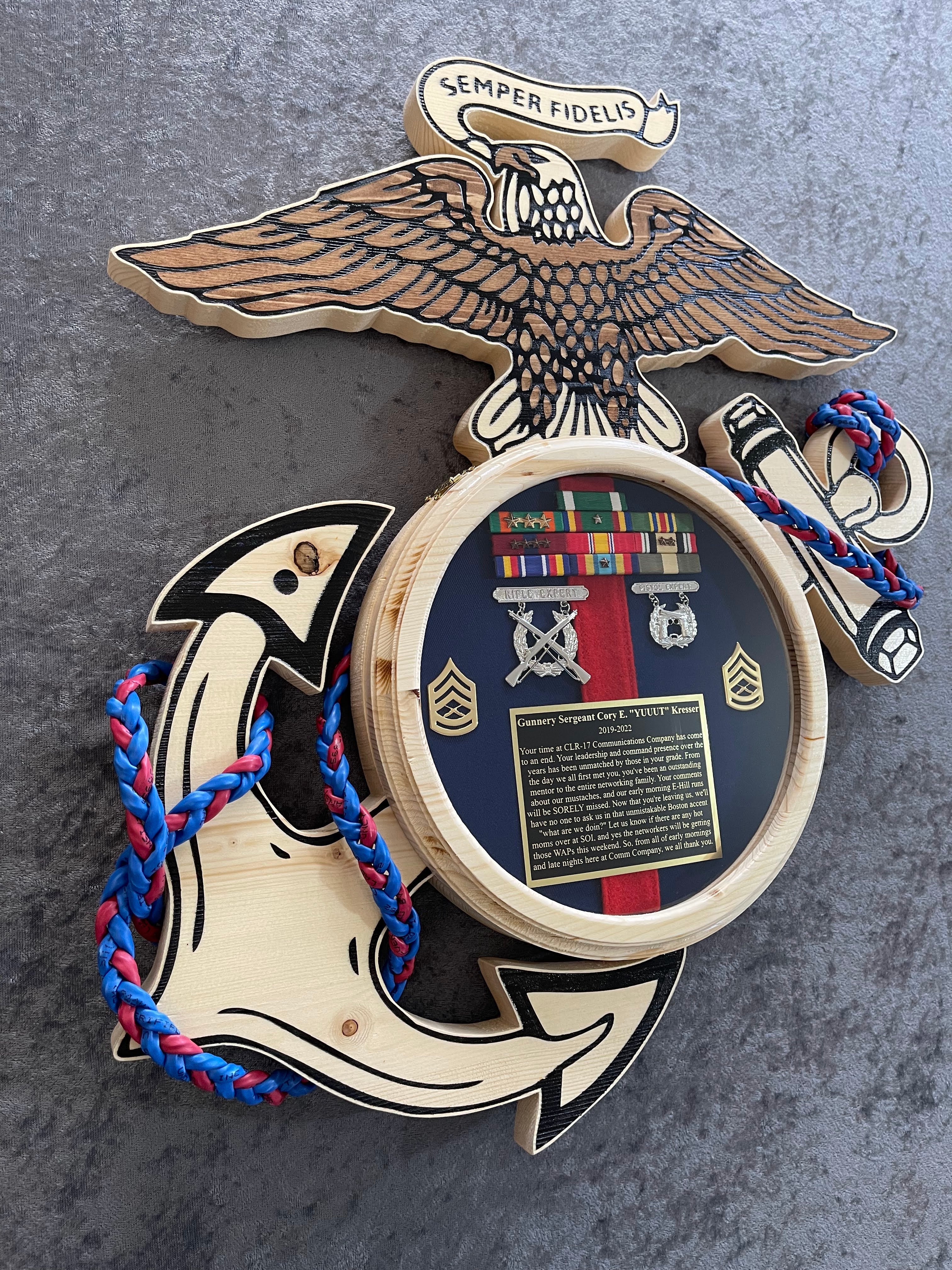 EGA Plaques – Luna Custom Wood Work LLC