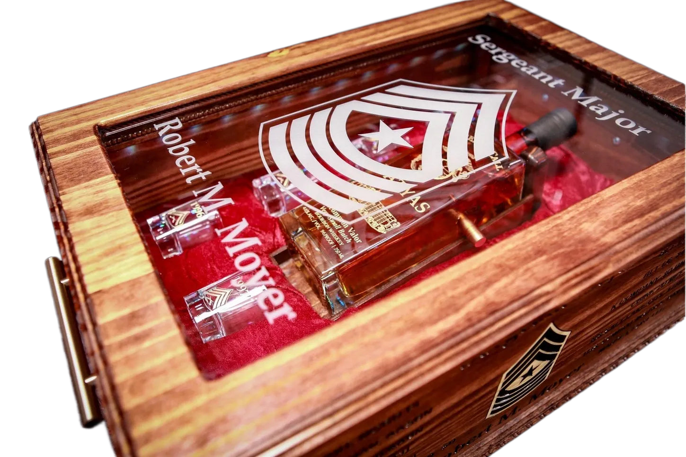 Liquor Box with Custom Engravings