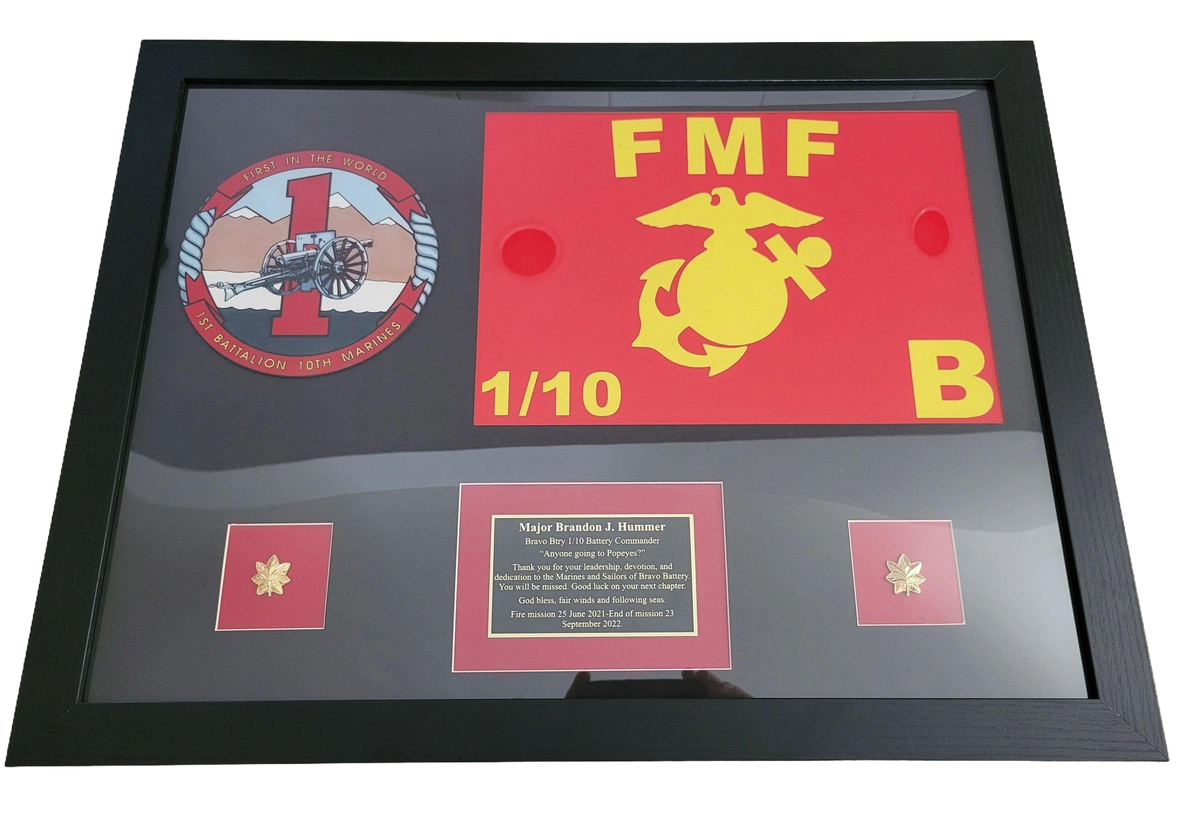 Framed Custom Guidon