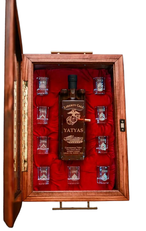 Liquor Box with Custom Engravings